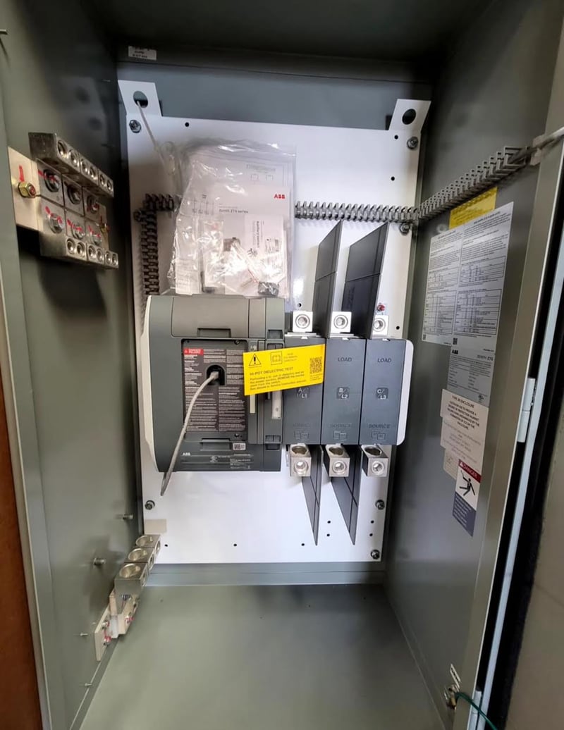 400 Amps, ABB #Zenith-ZTG, Automatic Transfer Switch, 480 Volts, 3ph ...