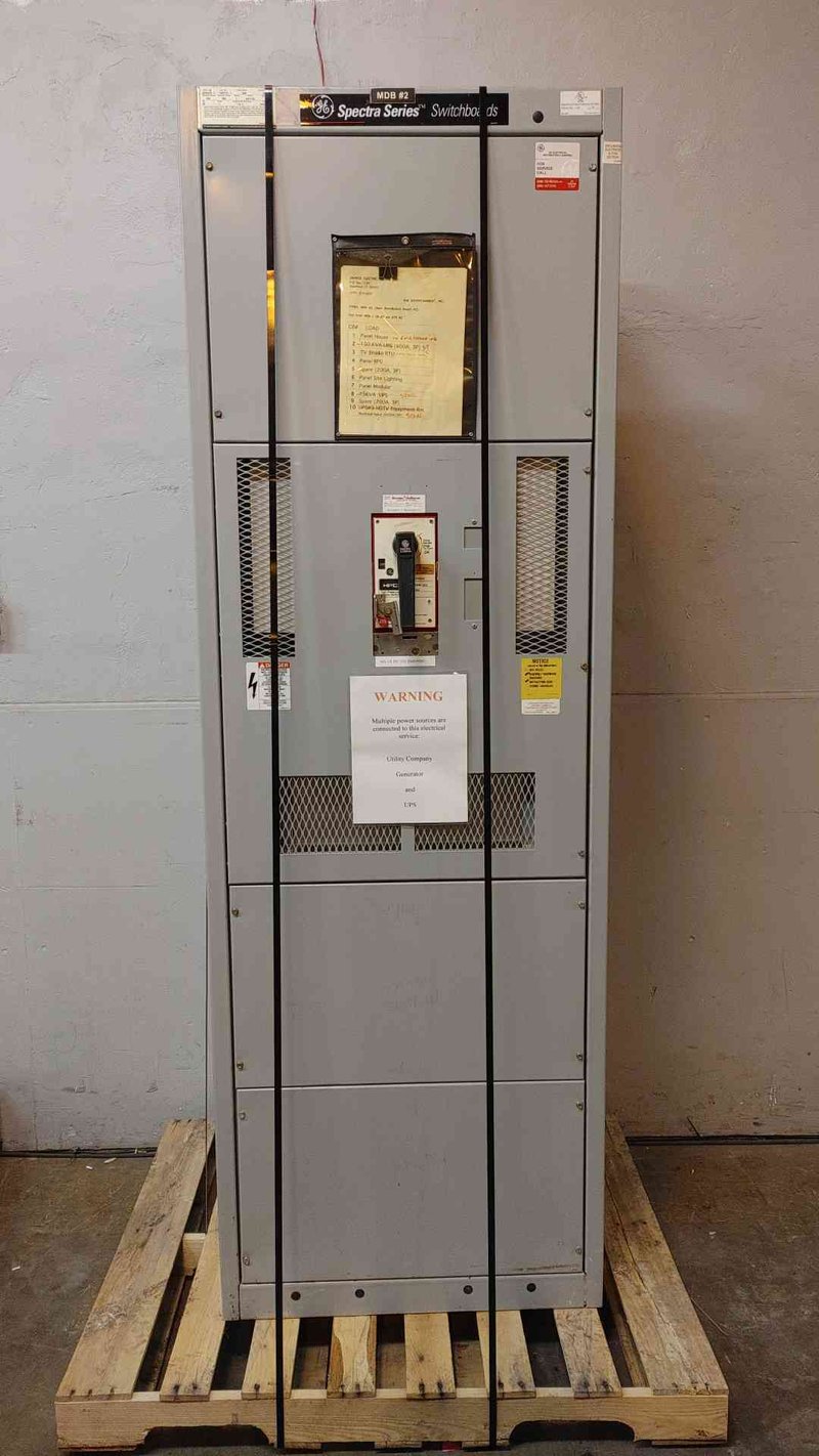 1600 Amps, General Electric #Spectra-Series, Switchboard, 3PH, 208Y/120 ...