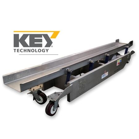 14" wide x 11'-5" long, Key Technologies #S106582, Stainless Steel iso ...