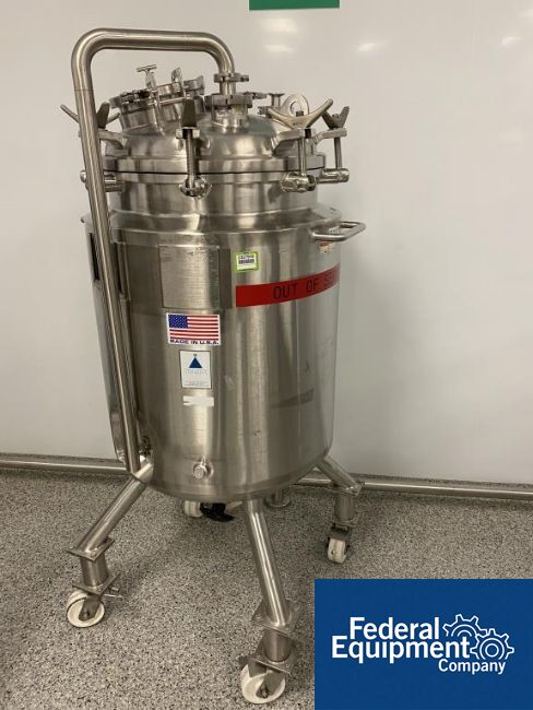 53 gallon Precision Stainless, Jacketed Receiver, Stainless Steel, 200 ...