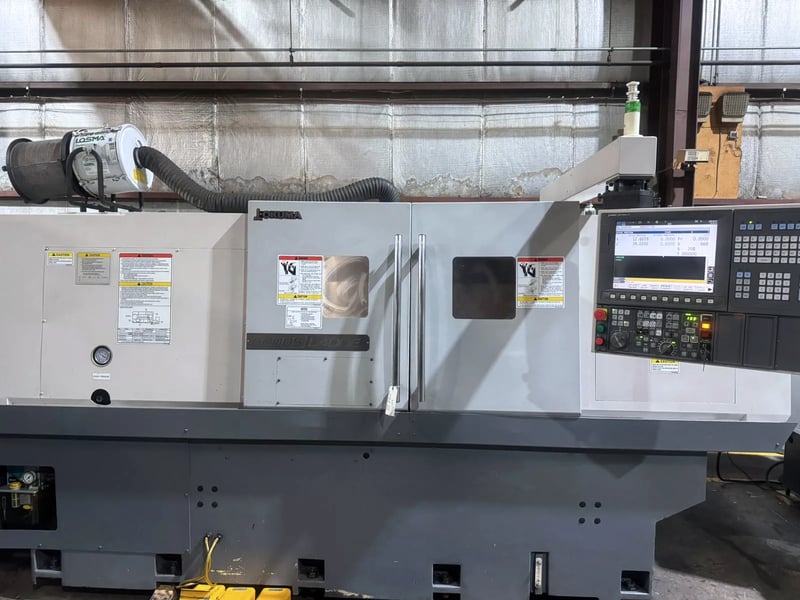 Okuma #Genos-L400E, CNC Lathe, 20.4" Swing, 10" Chuck, 2.7" Bar, 3.15 ...