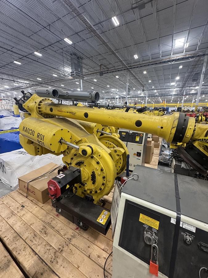 Fanuc, M-900iA/400L, 6-Axis robot, R-30iA control, 400 Kg, 3625mm reach ...