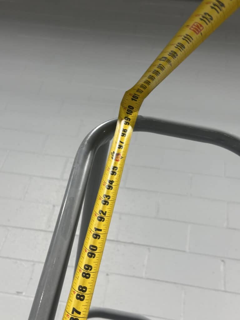 7 Step Cotterman, rolling steel staircase ladder, 450 lb. capacity, 59 ...