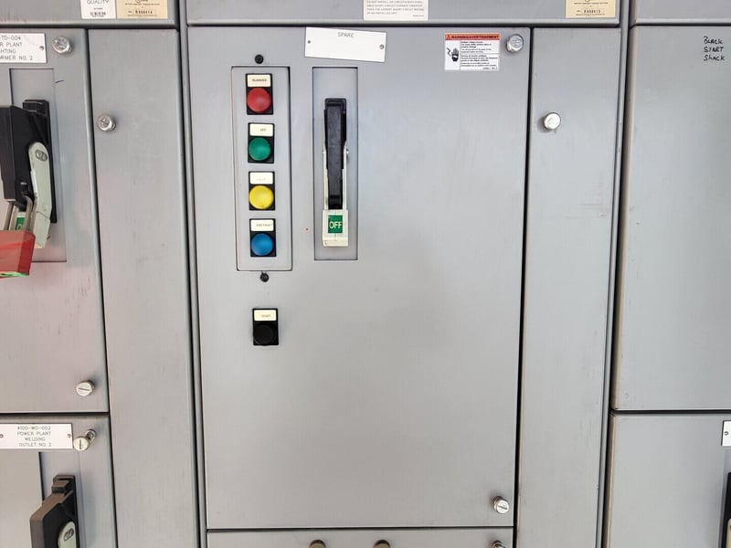 Siemens, 06FA, motor control center bucket, 50 HP, 600 Volts, 3 phase ...