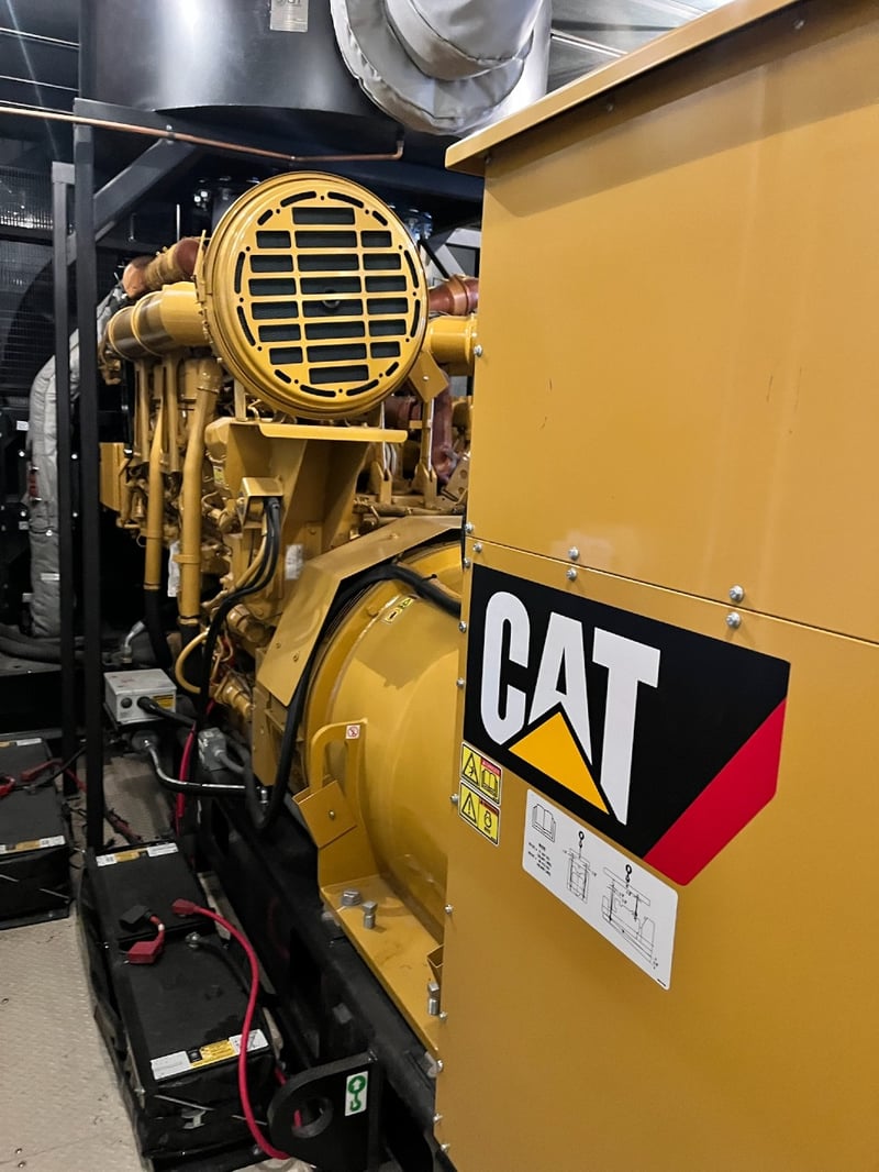 1500 KW Caterpillar #1500SC2, diesel generator set, 200 hours, 3512C ...
