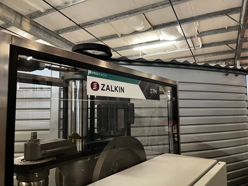 Zalkin #TM-3, ROPP Single-Head Semi-Automatic Capper, used for 16 oz ...