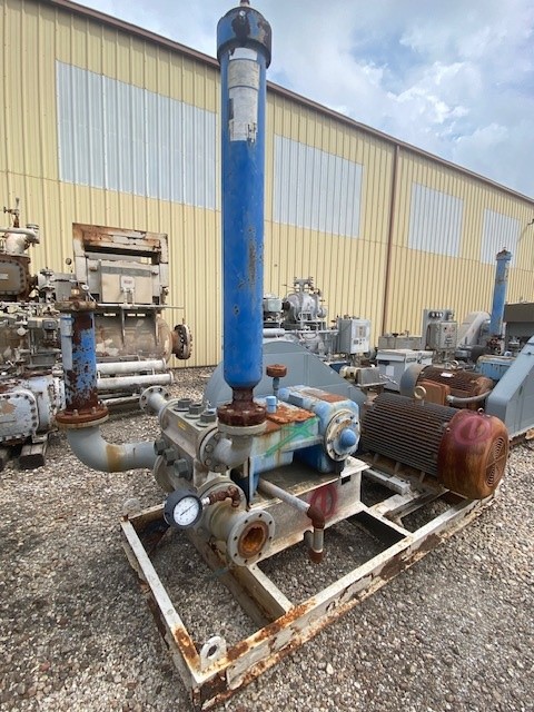 209 GPM, Gaso #101T-4, triplex pump, sn: 56188, 400 RPM, 4-1/2"stroke ...