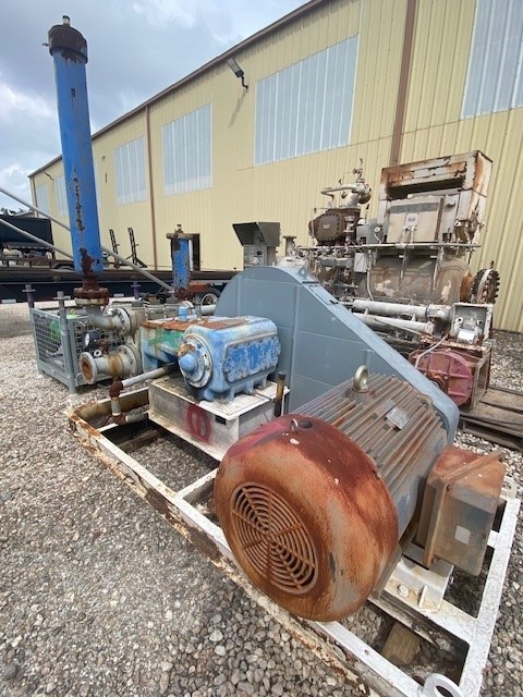 209 GPM, Gaso #101T-4, triplex pump, sn: 56188, 400 RPM, 4-1/2"stroke ...