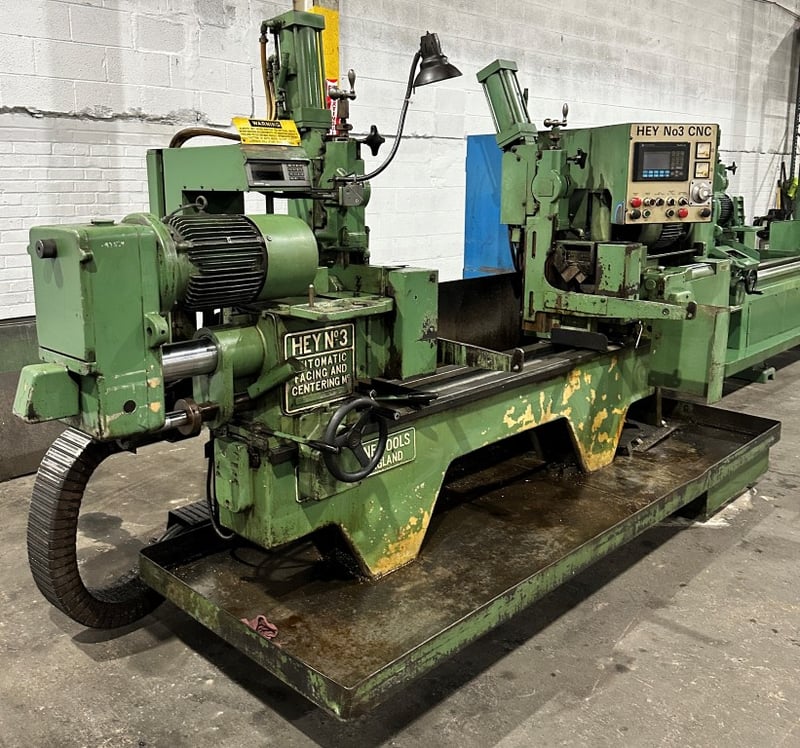 6.5" x 51" Hey #3, CNC Automatic Facing & Centering Machine For Sale ...