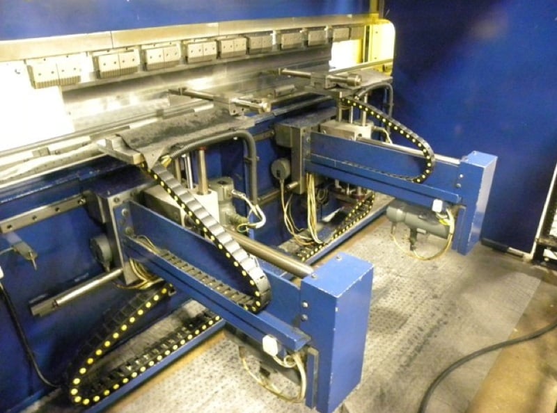 110 Ton, Pullmax #Optima, hydraulic, 10' overall, Cybelec DNC 900 CNC ...