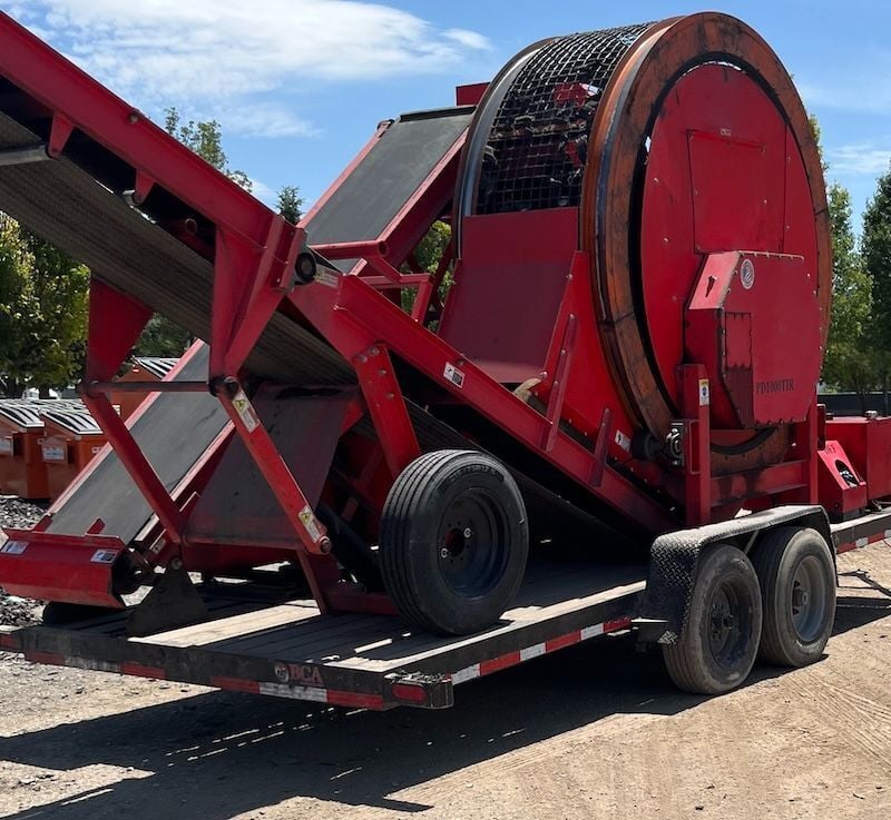 BCA #PD1000-TIR, tire shredder, 175-250 tires per hour, 35" x 30 ...