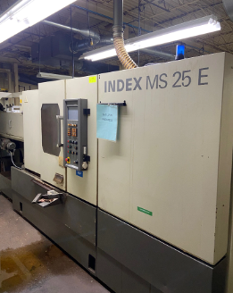 Index #MS25E, mulit-spindle automatic screw machine, serial #MS 25 E ...