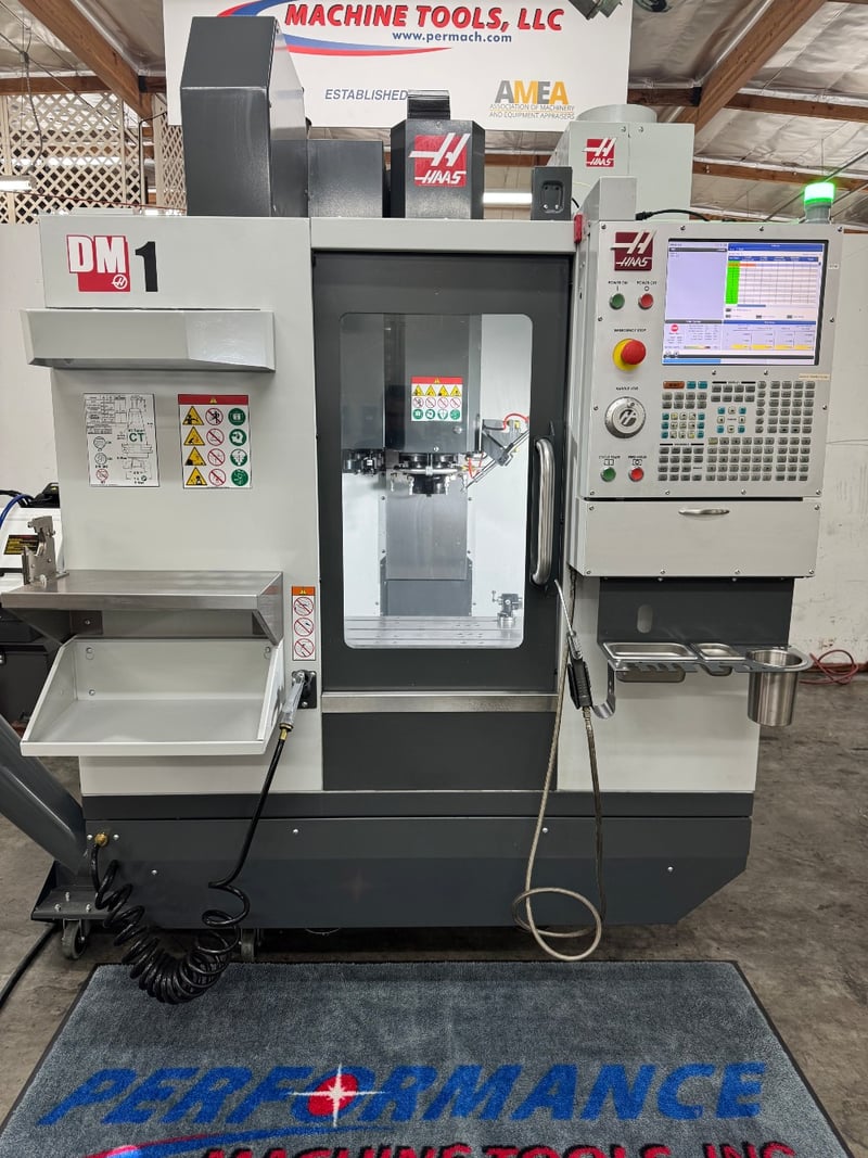 Haas #DM-1, Vertical Machining Center, 15000 RPM, #40 taper, probe ...