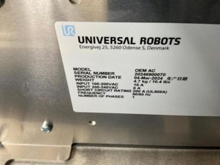 Universal Robots, UR-30, 6-Axis Cobot, 30kg payload, like new, 2024 For ...