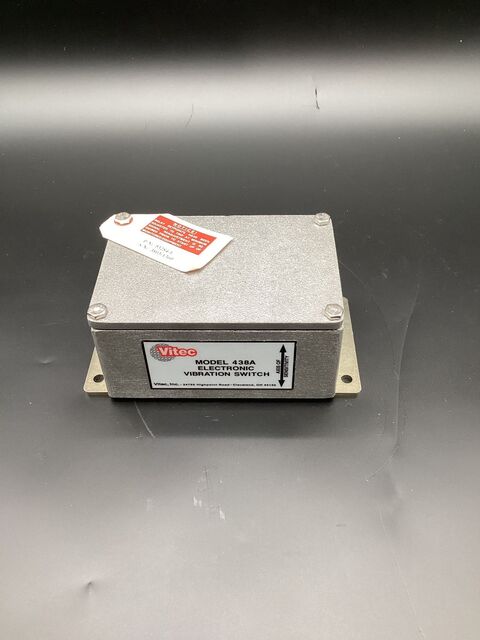 VITECH 438A Electronic Vibration Switch 53284-1 USED For Sale | Surplus Record
