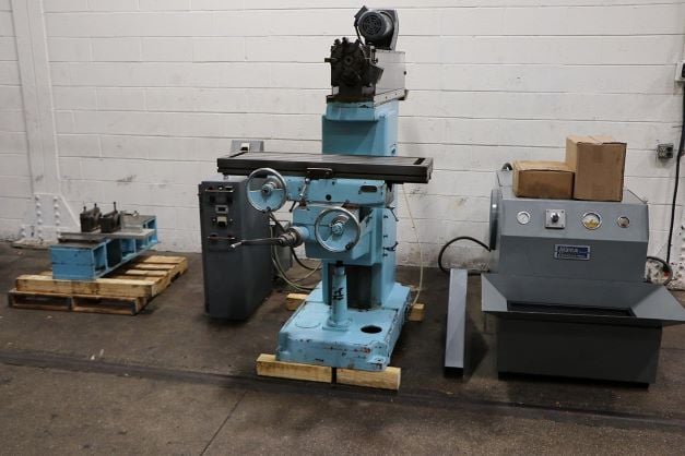 1" x 30" Eldorado #M75, knee type gun drill, single spindle, 3 HP, 1440 ...