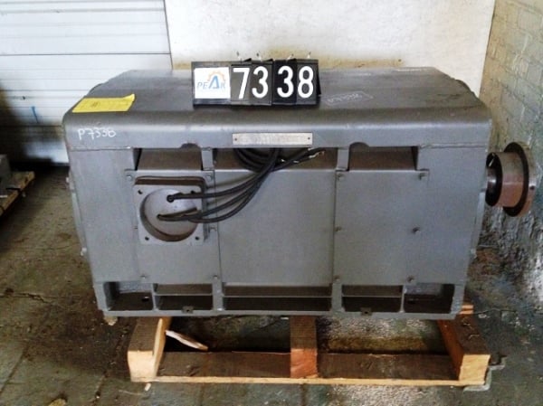 500 HP 1773 RPM Westinghouse, Frame 5810S, HSDP, rebuilt, 4160 Volts ...