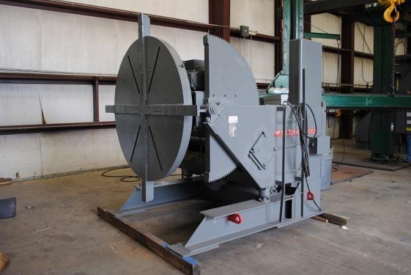 25000 lb. Teledyne #UPC-250, welding positioners, 12" COG, power tilt ...