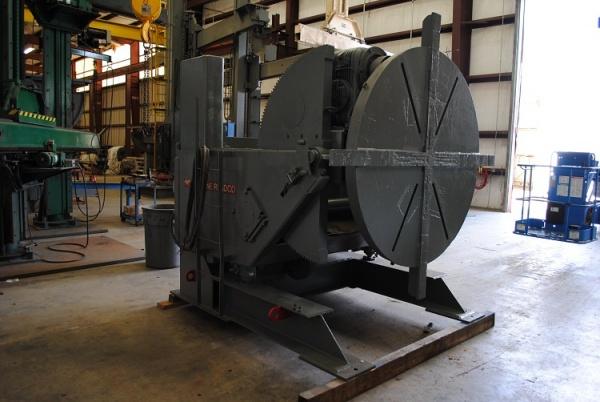 25000 lb. Teledyne #UPC-250, welding positioners, 12" COG, power tilt ...