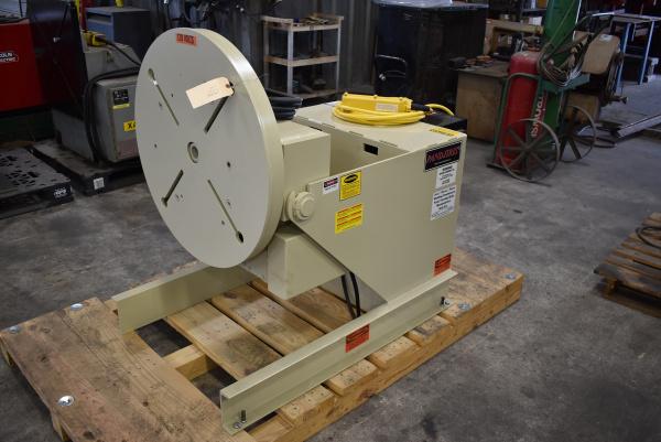 3000 lb. Pandjiris #30-6 front back, welding positioners, 6" COG ...