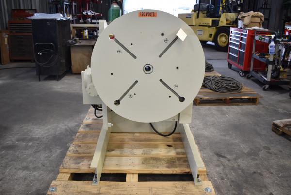 3000 lb. Pandjiris #30-6 front back, welding positioners, 6" COG ...