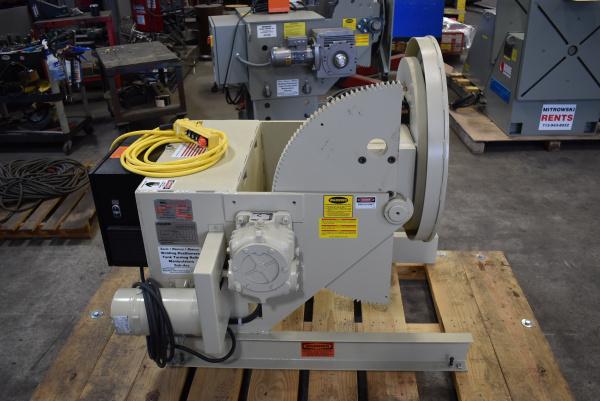 3000 lb. Pandjiris #30-6 front back, welding positioners, 6" COG ...