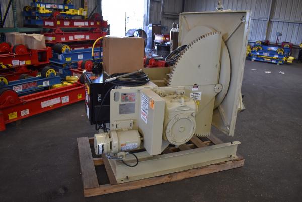 4500 lb. Pandjiris #45-12AB, welding positioners, 12" COG, variable ...