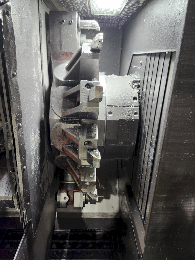 Mazak #Multiplex-6200, twin spindle twin turret CNC turning center w ...