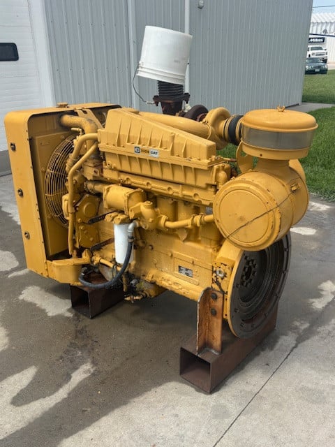 305 HP Caterpillar #3306, Diesel Engine, Radiator included, 392 hours ...