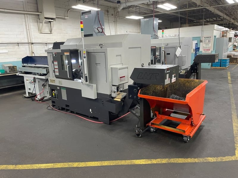 Tsugami #M08SY, 5-Axis CNC lathe, with live tooling, Fanuc controls, 2018 For Sale | Surplus Record