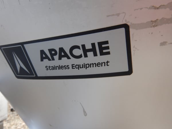 20 cu.ft. Apache Stainless Steel Cone Shaped Portable Tote For Sale | Surplus Record