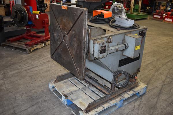 2500 lb. Aronson #SHD-25A, welding positioner, variable speed rotation ...