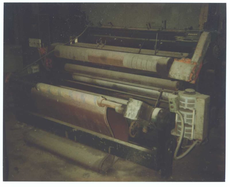 Cast Film Type Take-Off, 65" wide capacity, (3) 8" diameter Chill Rolls ...