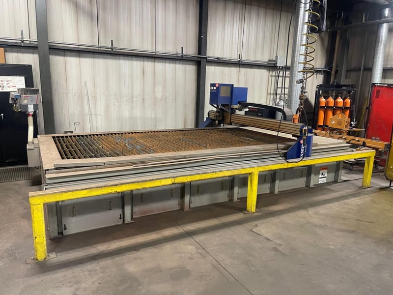 Messer #Edgemax, CNC plasma cutter, 6' x 12' table, Hypertherm HPR ...