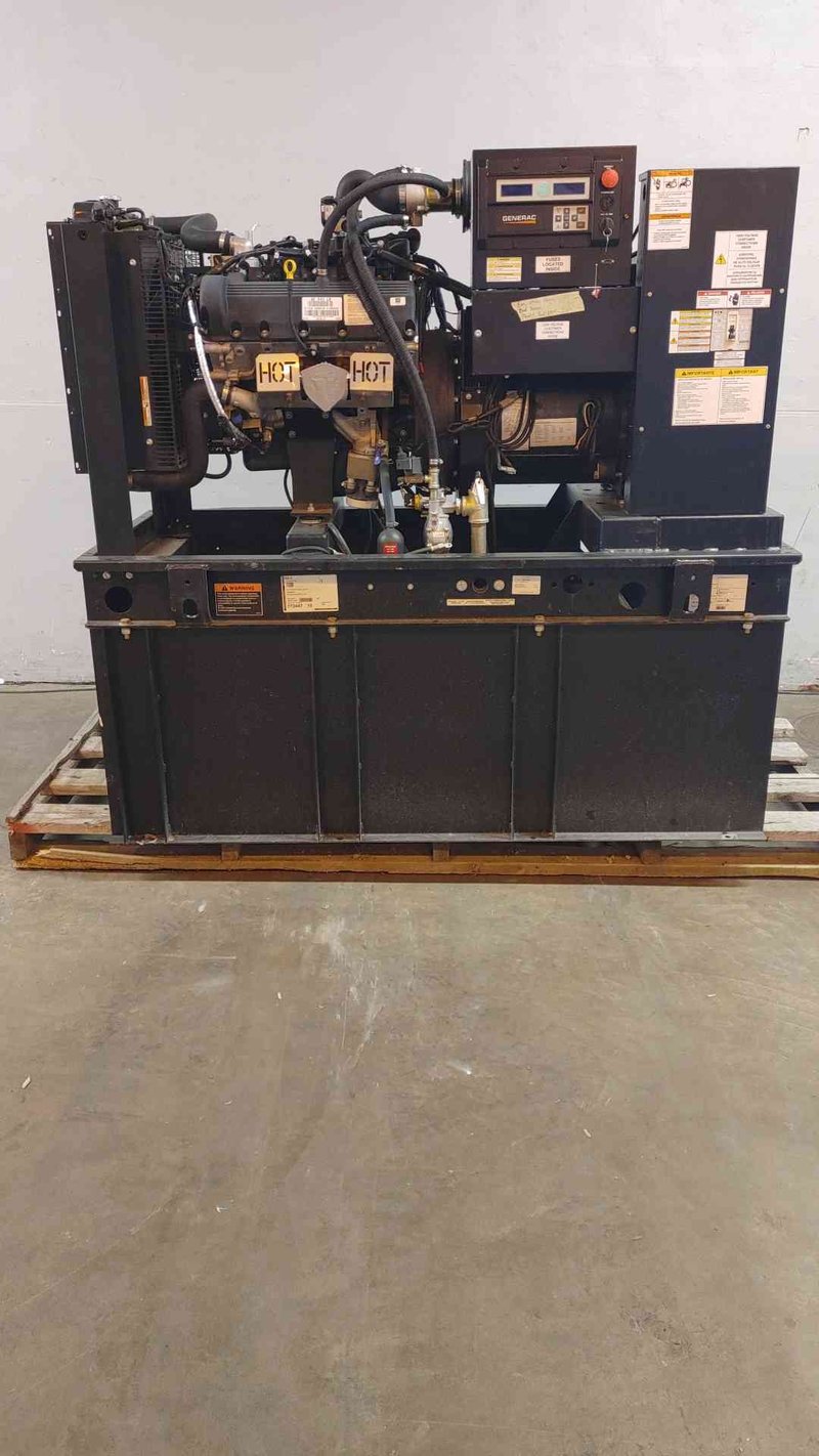 35 KW Generac #SG35, Nat Gas / LP Generator, 1PH, 136 Hrs, 2016 For ...