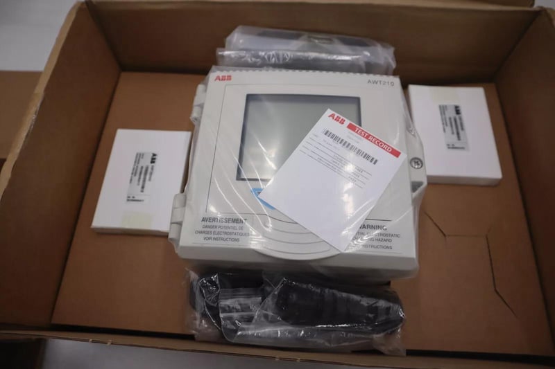 ABB AWT210 AWT210A2C4H1E6-A1-U3-M5 / AWT200062 2 WIRE TRANSMITTER ...