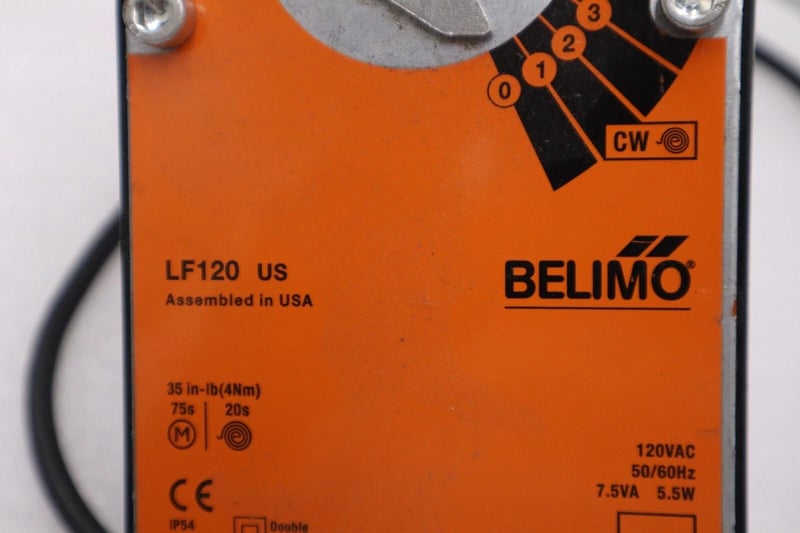 NEW Belimo LF120 US Actuator 120 VAC STOCK H926 For Sale | Surplus Record