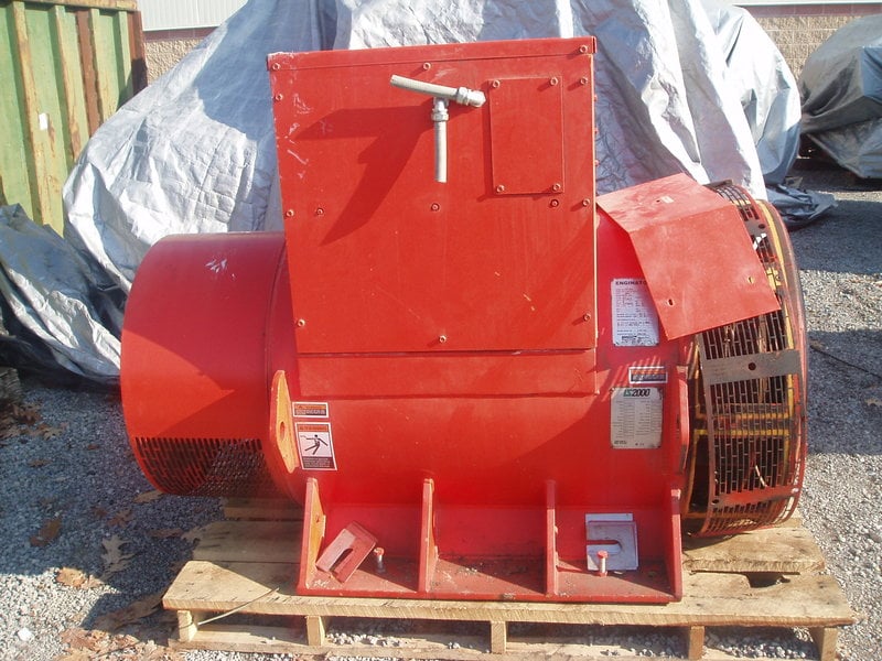 200 KW Leroy Somer alternator, 1200 RPM, 480 Volts for Sale | Surplus ...