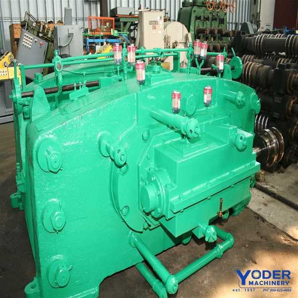 6" Sutton #2BC, 5 roll straightener, feed tables, solid state drive ...