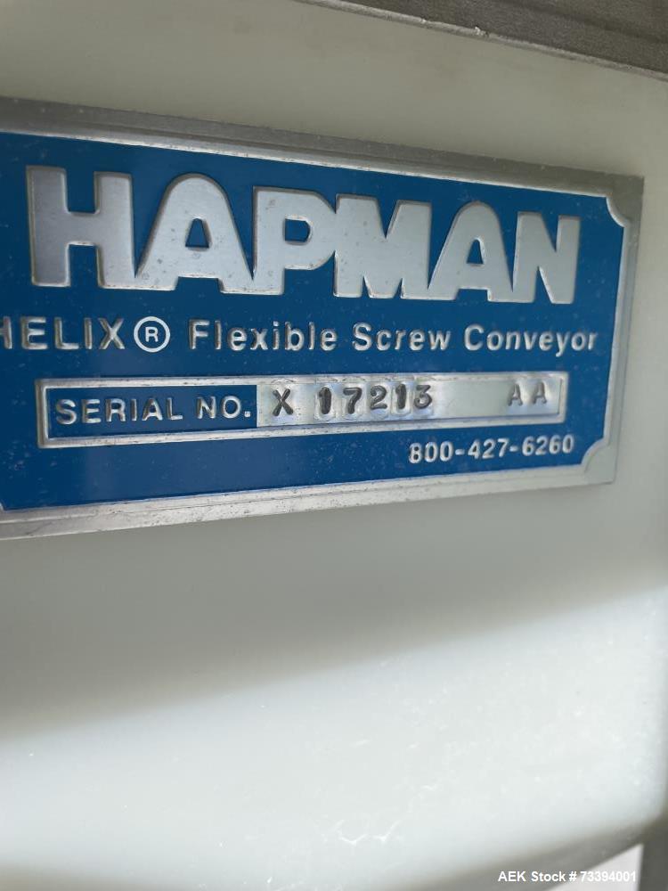 Hapman #X-17213, Mobile Helix Screw Auger, 3" diameter x 12' L, 121 ...