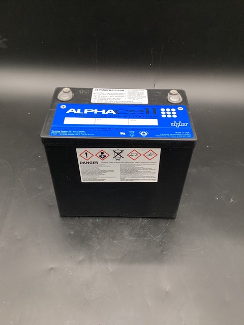 ALPHA 85-GXL-HP 12V, 50Ah Capacity VRLA Gelled Electrolyte Battery NEW ...