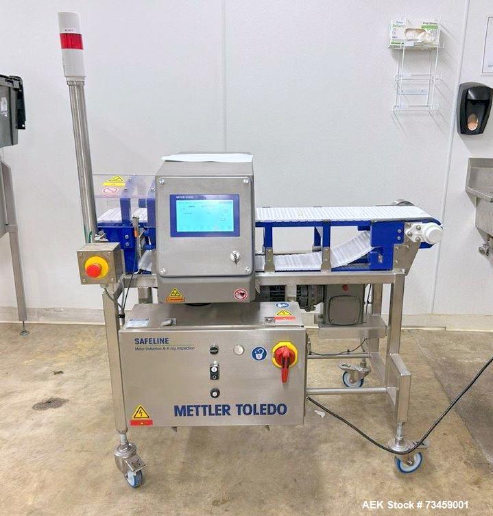 Mettler #M31R, Conveyor Metal Detector, 8" x 2" Aperture, Stainless ...