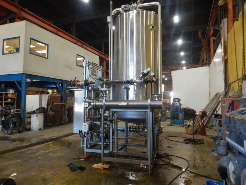 Sani-Matic, Stainless steel CIP system, includes Allen Bradley touch ...