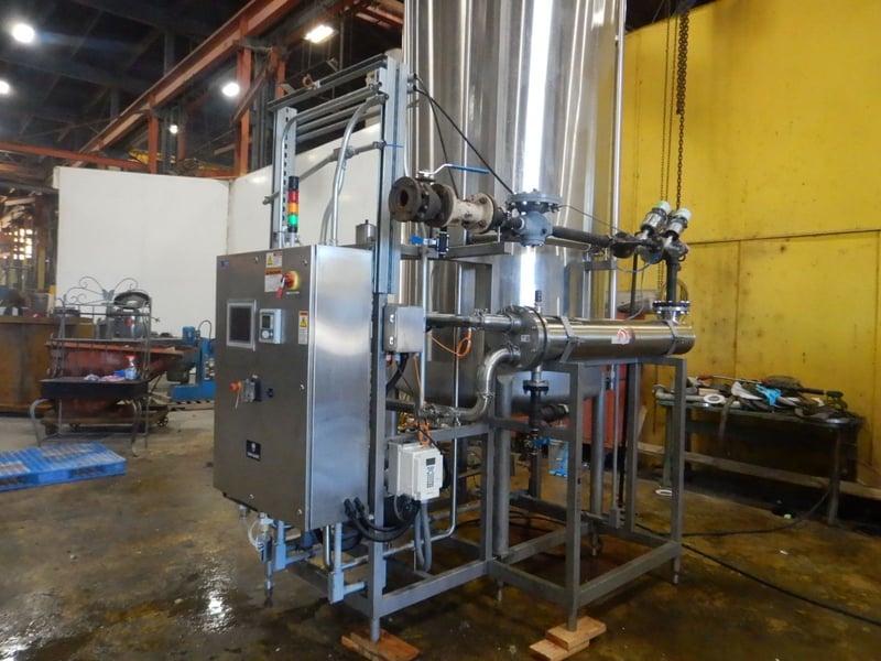 Sani-Matic, Stainless steel CIP system, includes Allen Bradley touch ...