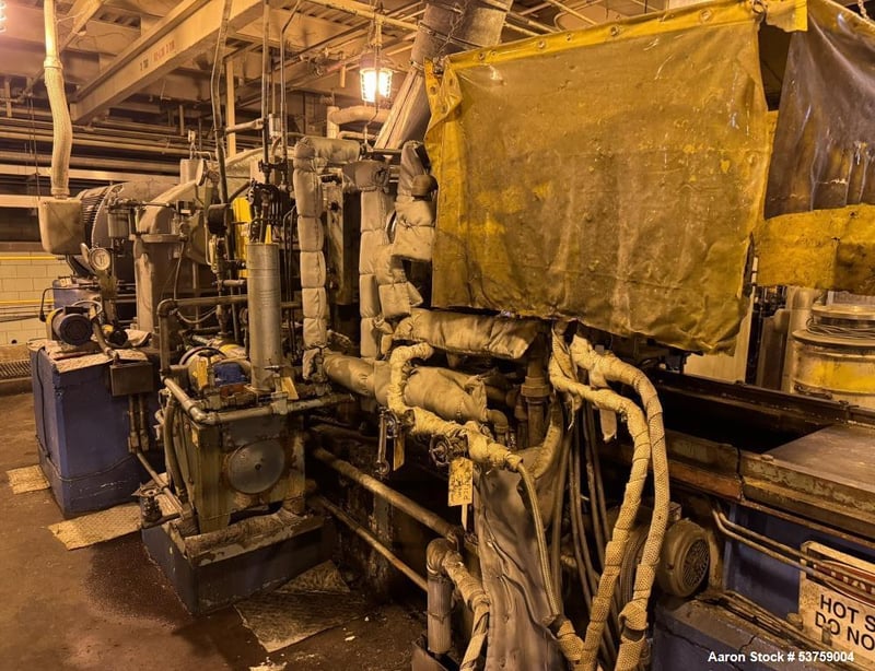 Farrel Continuous Compounding Line, FCM-UM Mixer, Hot Melt Extruder ...