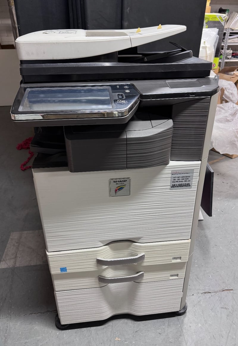 Sharp #MX-3110N, Copier/Scanner/Printer, 2 available For Sale | Surplus ...