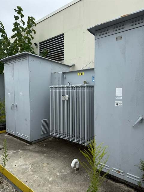 1000 KVA, 4160 Primary, 480Y/277 Secondary General Electric Outdoor ...