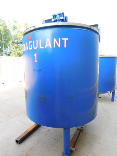 650 gallon Stainless steel jacketed mixing tank, 4.4 HP, 1692 RPM, 60 ...