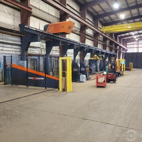 AGT #Beam-Master-BM48R2, structural steel burning system, Robot: Fanuc ...