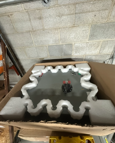 60 Amp. Mersen, ES6T24R1KGN1D, 240 Volt Fusible Shunt Trip Switch ...